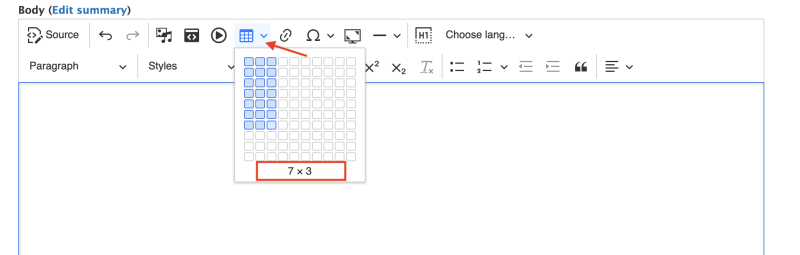 Tables | Drupal Training Manual